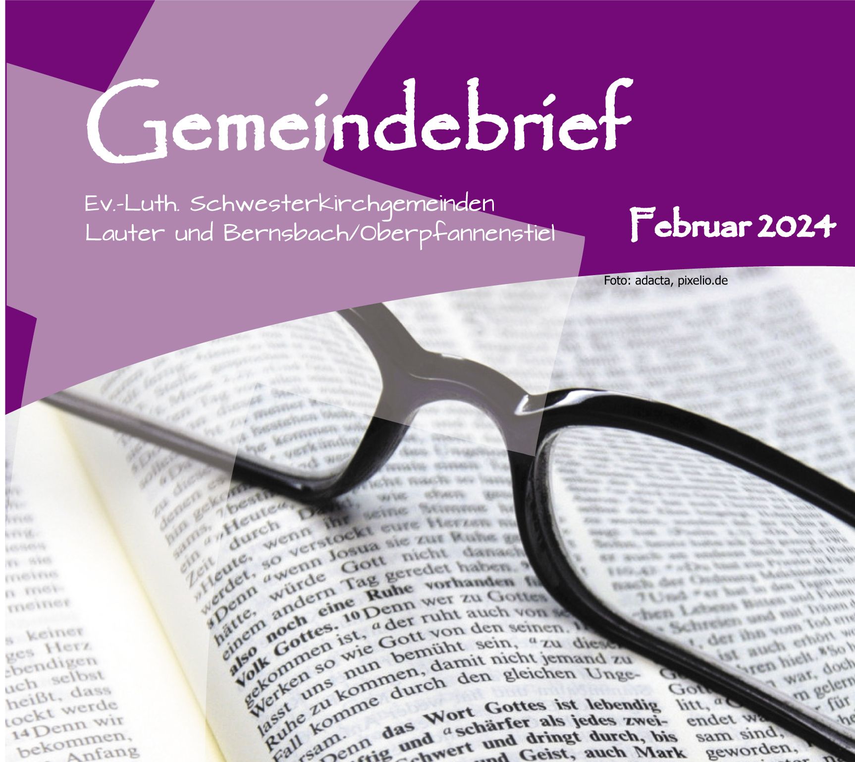 Gemeindebriefe Lauter-Bernsbach | Spiegelwaldgemeinden